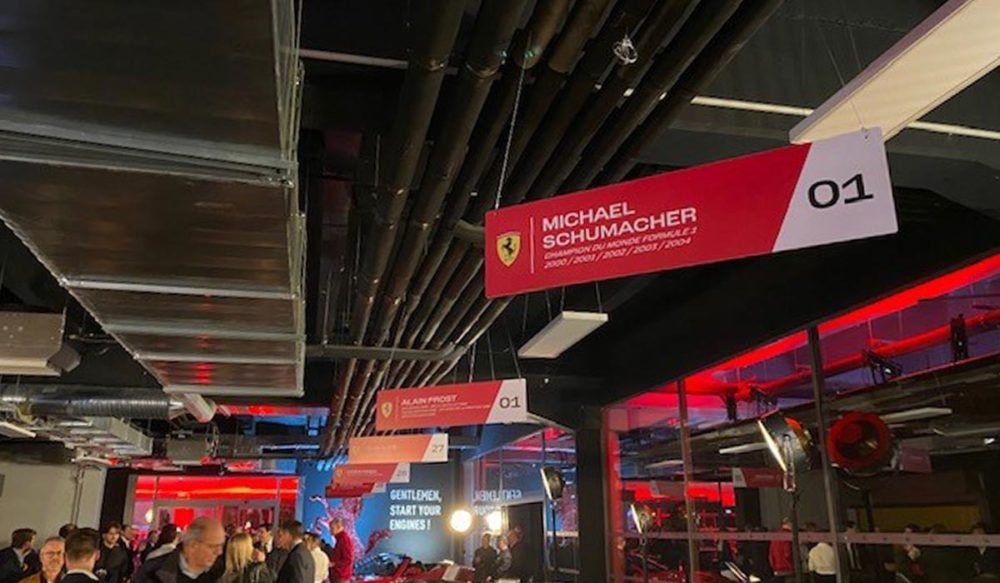 Soirée d’inauguration de la nouvelle concession Ferrari Charles Pozzi à ...